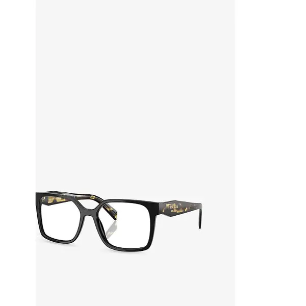 Prada B03v Square-shape Acetate Sunglasses