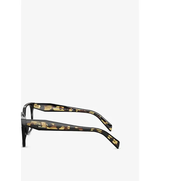 Prada B03v Square-shape Acetate Sunglasses