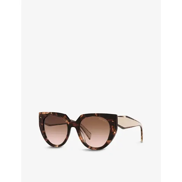 Prada Cat Eye Frame Acetate Sunglasses