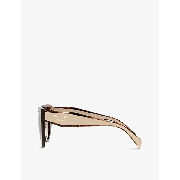 Prada Cat Eye Frame Acetate Sunglasses
