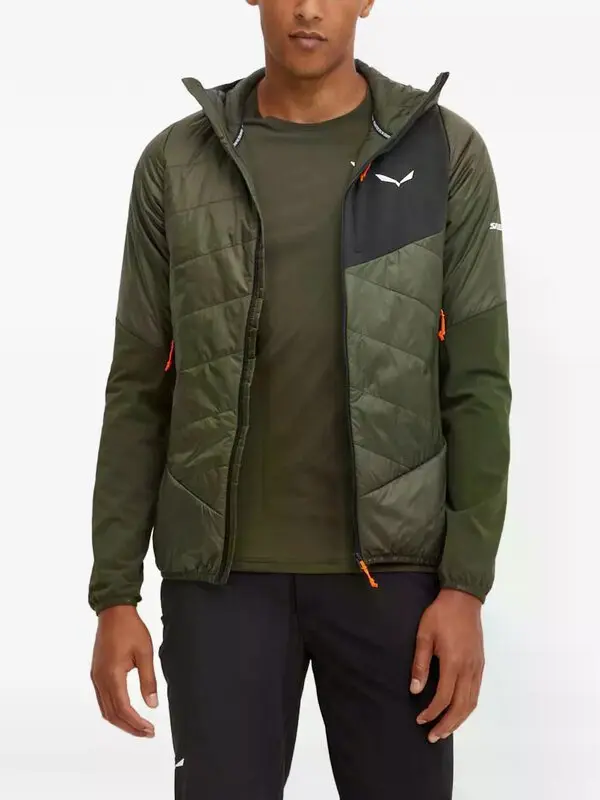 SALEWA Quilted Hooded Jacket