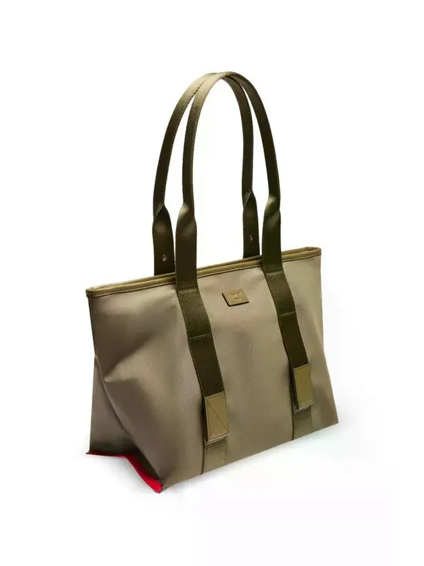 LANCEL Medium Mistral Rollable Zip Tote Bag - Green