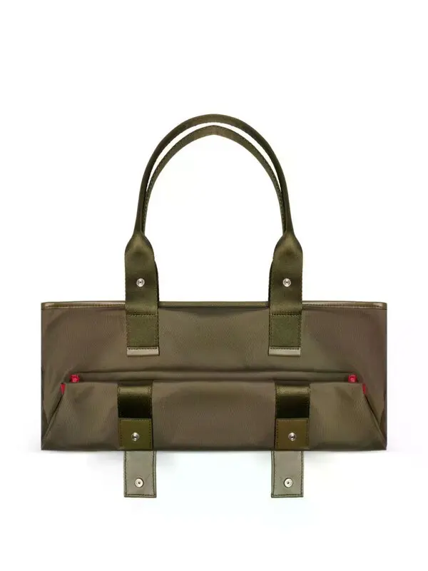 LANCEL Medium Mistral Rollable Zip Tote Bag - Green