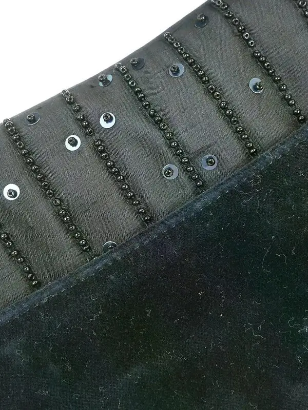 Dior 2002 Saddle Beaded Shoulder Bag