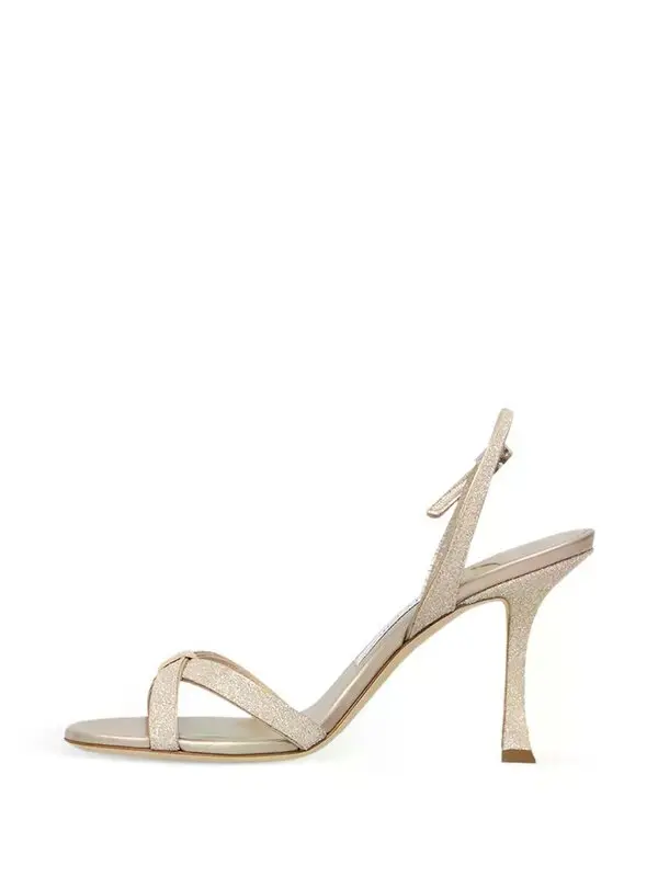 JIMMY CHOO 90mm Elsy Heeled Sandals