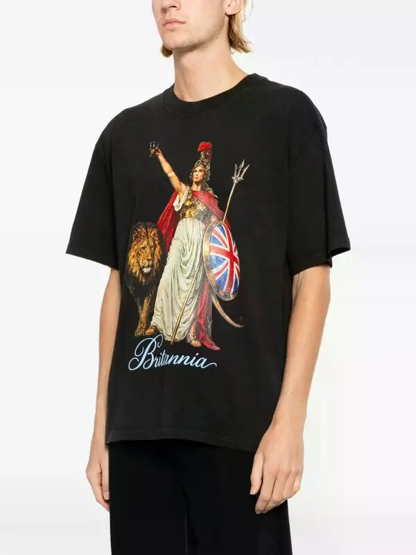 MELT Graphic-print T-shirt - Black