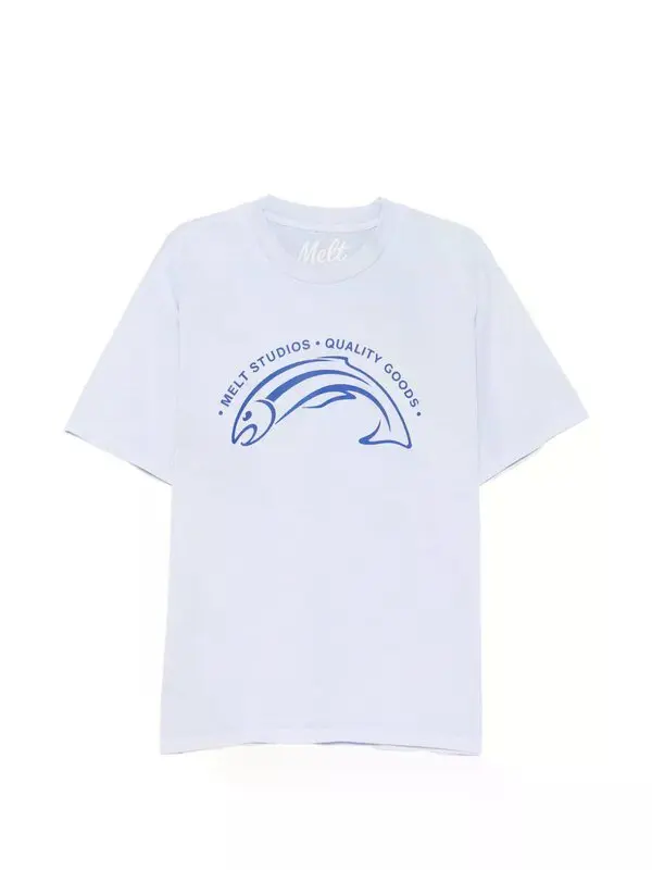 MELT Fish-print T-shirt
