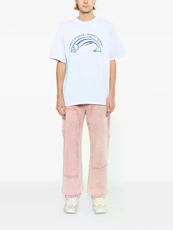 MELT Fish-print T-shirt