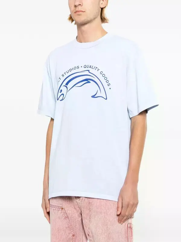 MELT Fish-print T-shirt