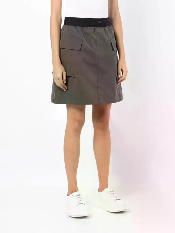 Fear Of God Cargo Mini Skirt - Grey