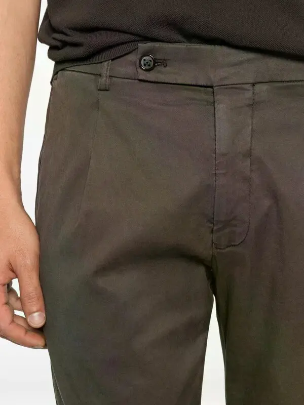 BERWICH Pleated Tailored Trousers - Brown