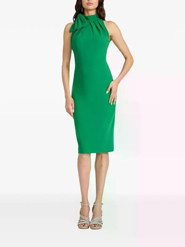 Tadashi Shoji Bow Detail Sleeveless Sheath Dress