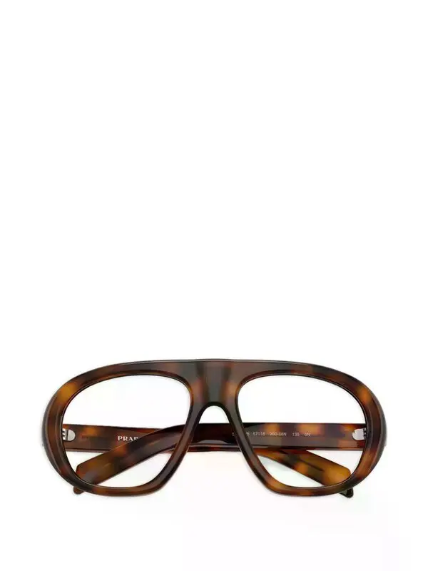 Prada Pilot-frame Sunglasses - Brown