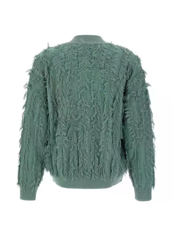 KANGRA Frayed Zip Jacket