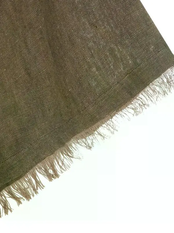 Antonelli Firenze Fringed T-shirt - Green