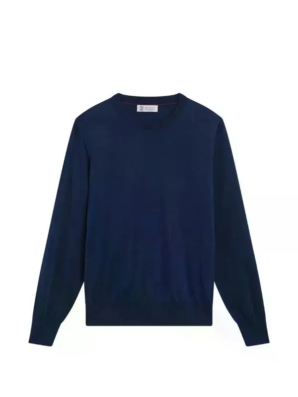 Brunello Cucinelli Long-sleeved Crew Neck Sweater