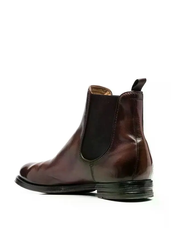 Officine Creative Anatomia Leather Chelsea Boots