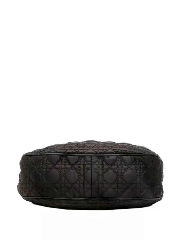 Dior 2008 Nylon Cannage Handbag - Brown