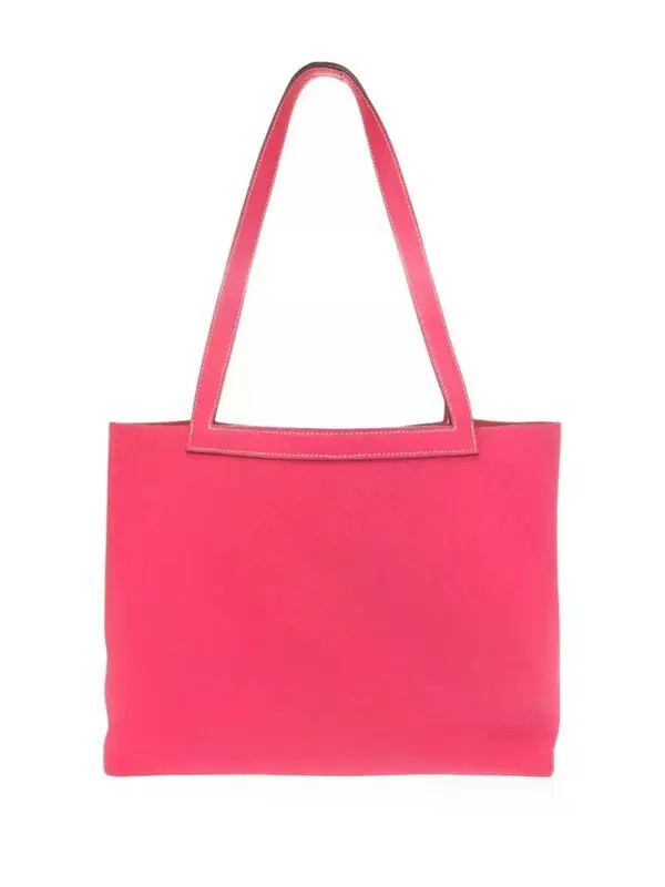 Hermès Clemence Cabasellier 31 Tote Bag - Pink