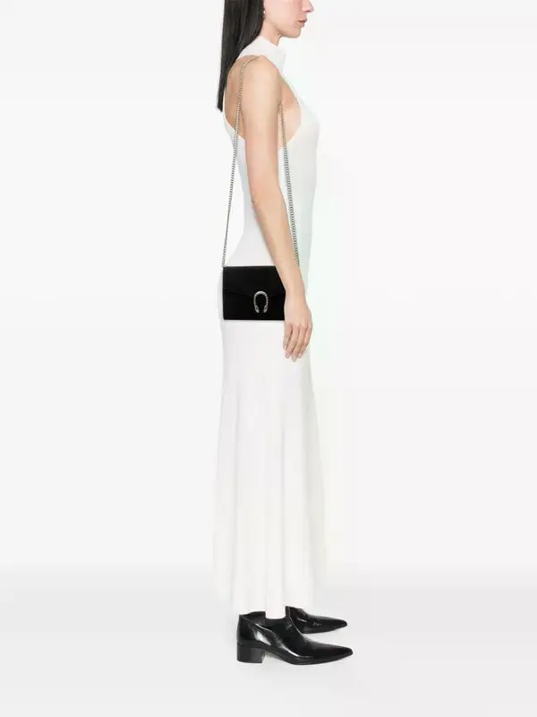 Gucci Suede Dionysus Wallet On Chain Cross Body Bag