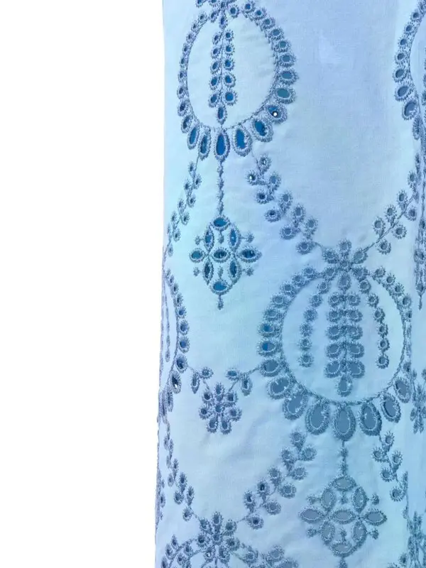 P.a.r.o.s.h Embroidered Trousers - Blue