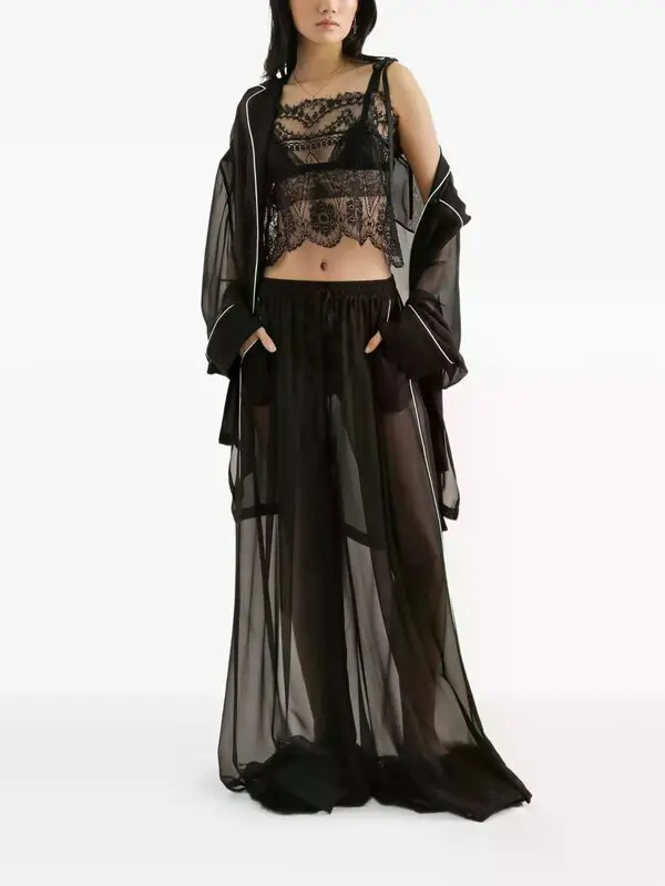 Dolce & Gabbana Lace Tie-strap Top