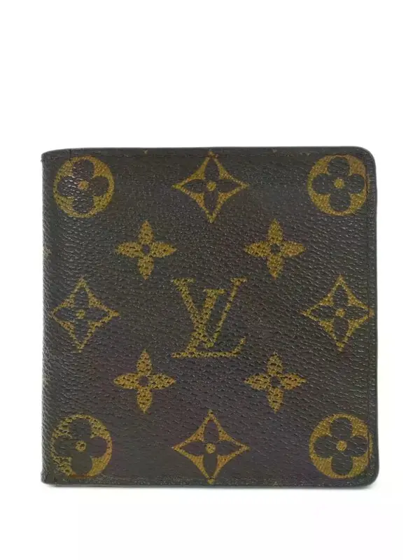 LOUIS VUITTON 2002 Printed Wallet - Brown