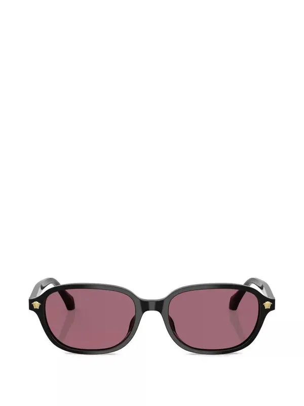 Versace Rectangle Frame Sunglasses - Black