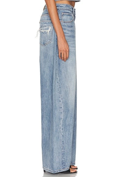Alexander Wang Blowup Wide Leg Jeans