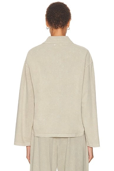 The Upside Soho Rhea Polo Top - Khaki