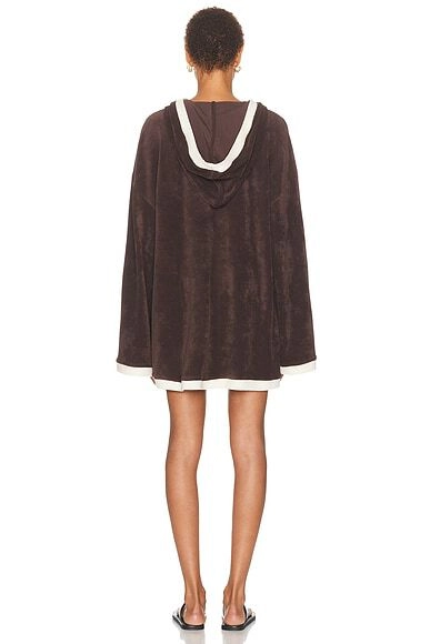 Staud Anona Terry Cloth Dress