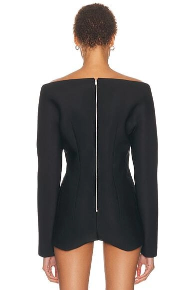 MUGLER Long Sleeve Bodysuit
