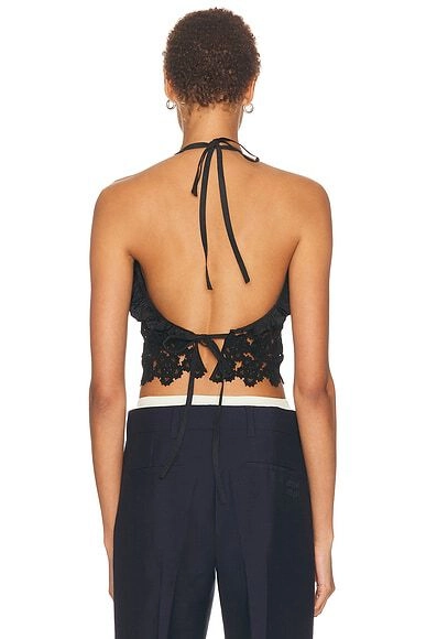 Miu Miu Macrame Anemone Top