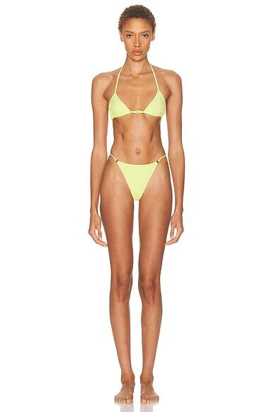 Kiki De Montparnasse Coeur Triangle Bikini Bottom