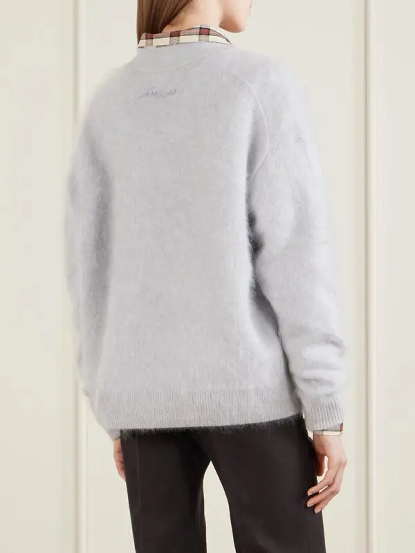 Acne Studios Cashmere Cardigan - Gray