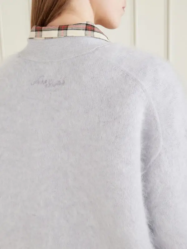 Acne Studios Cashmere Cardigan - Gray
