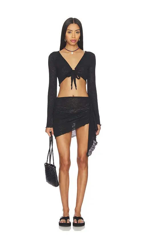LOVEWAVE The Lenai Knit Top In . Also