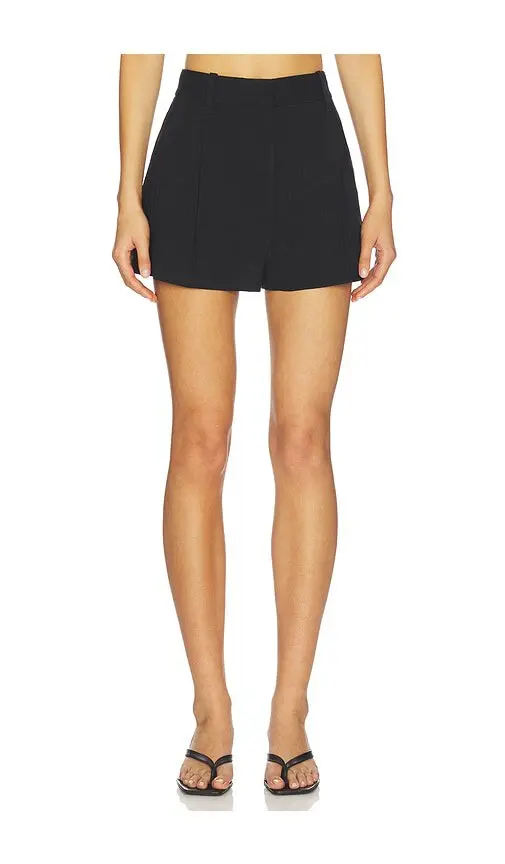 A.L.C. Winston Tailored Twill Shorts - Black