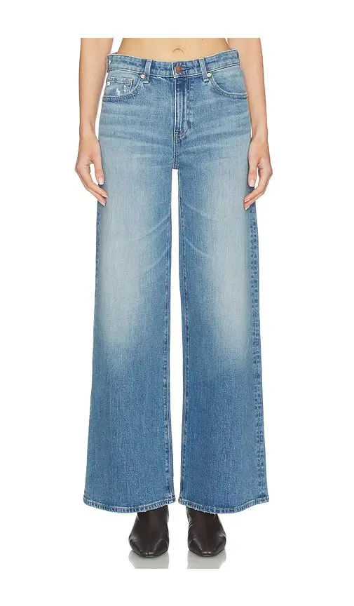 Ag Saige Wide Leg Jeans - Blue