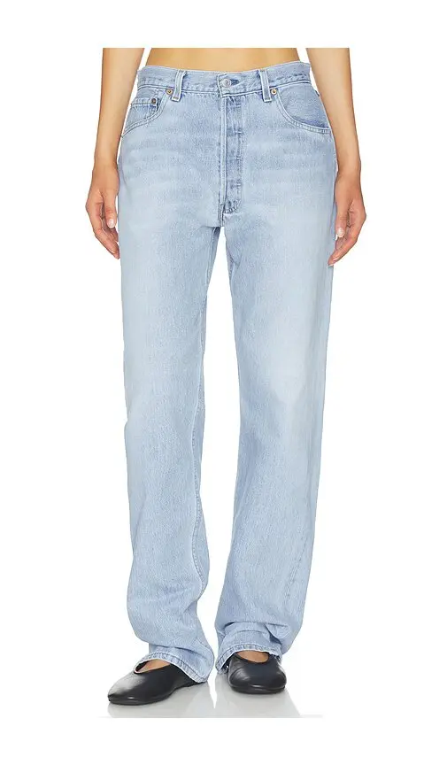ALIGRACE Off-duty Denim Trousers - Blue