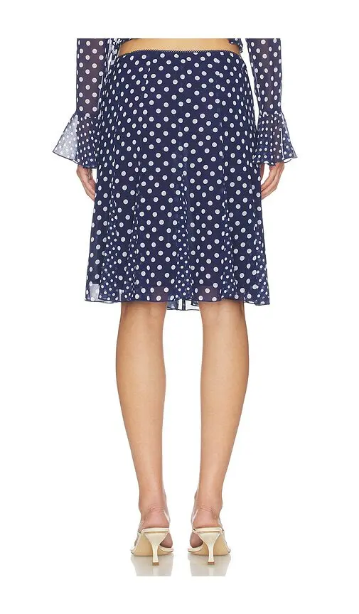 GUIZIO Paloma Skirt - Navy