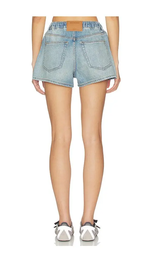 Alexander Wang Marathon Short With Crystal Drawcord - Blue
