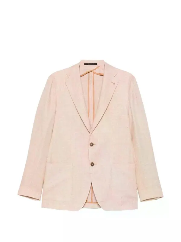 Tagliatore Buttoned Blazer - Orange