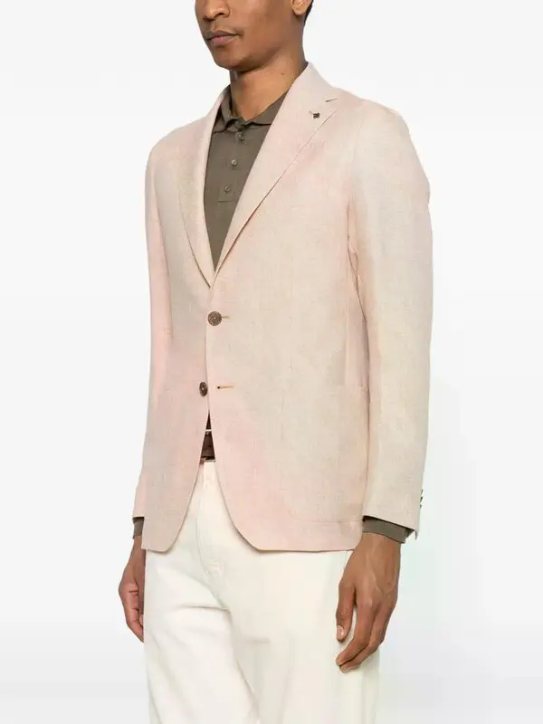 Tagliatore Buttoned Blazer - Orange