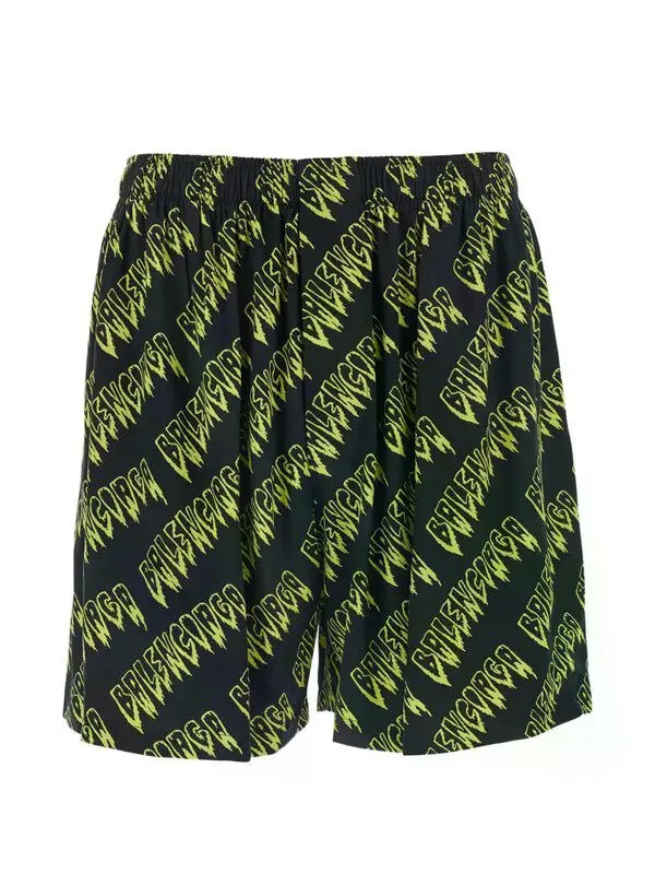 Balenciaga Printed Shorts
