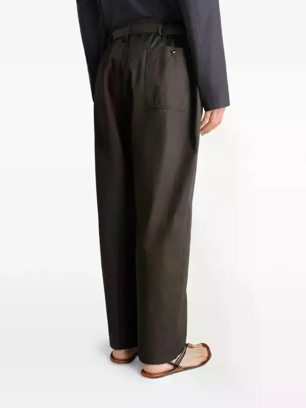 LEMAIRE Lemiare Pocket Tapered Cotton Twill Trousers
