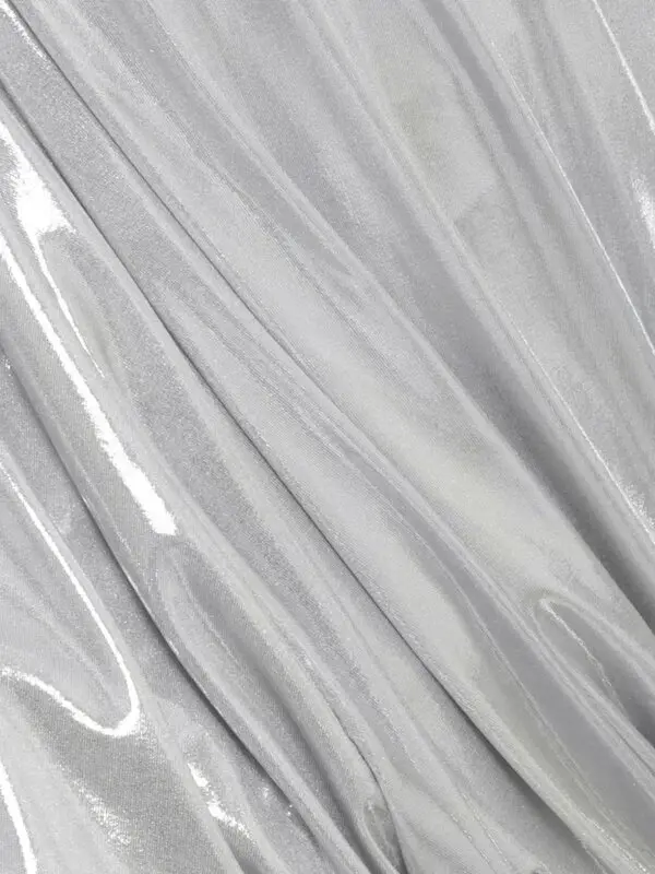 Norma Kamali Draped Vest - Silver