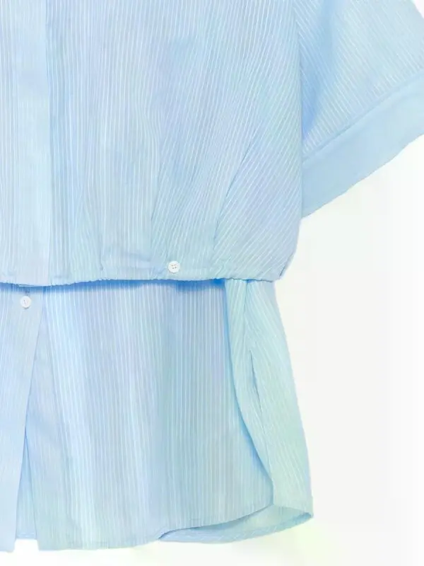 JUUN.J Striped Layered Shirt