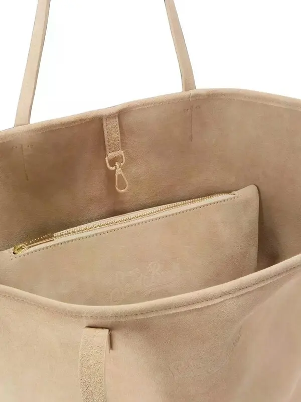 MC2 SAINT BARTH City Suede Tote Bag - Neutrals