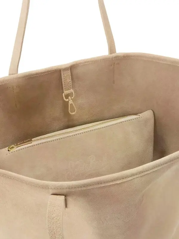 MC2 SAINT BARTH City Suede Tote Bag - Neutrals